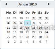 WPF Calendar Control · WPF Tutorials